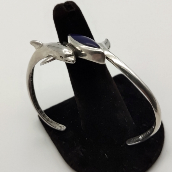 Jewelry | Dolphin Sterling Silver Bangle | Poshmark